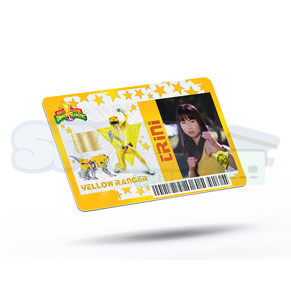 power ranger swipe badge card skin – Styledcards